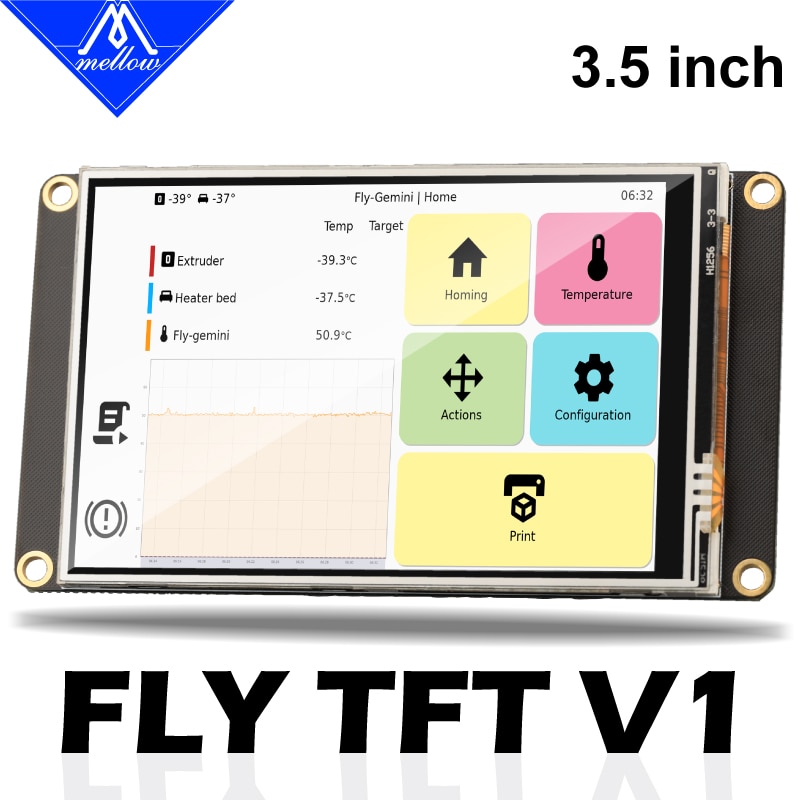 Mellow FLY TFT V1 3.5 inches 50fps SPI Klipper Resistive Touch Color ...